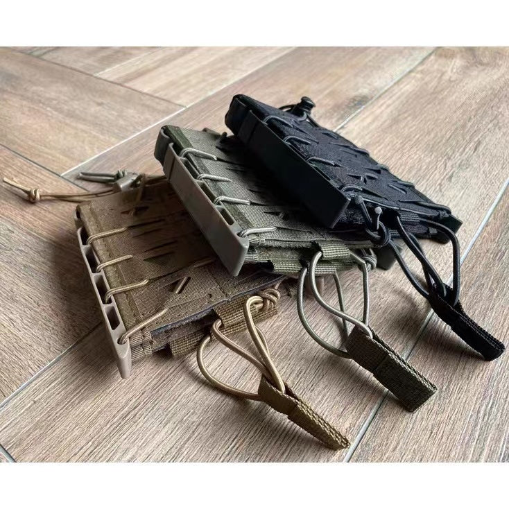 Mag Pouch Open-Top Rifle Mag Pouches and Molle Backpack Airsoft Belt M ...