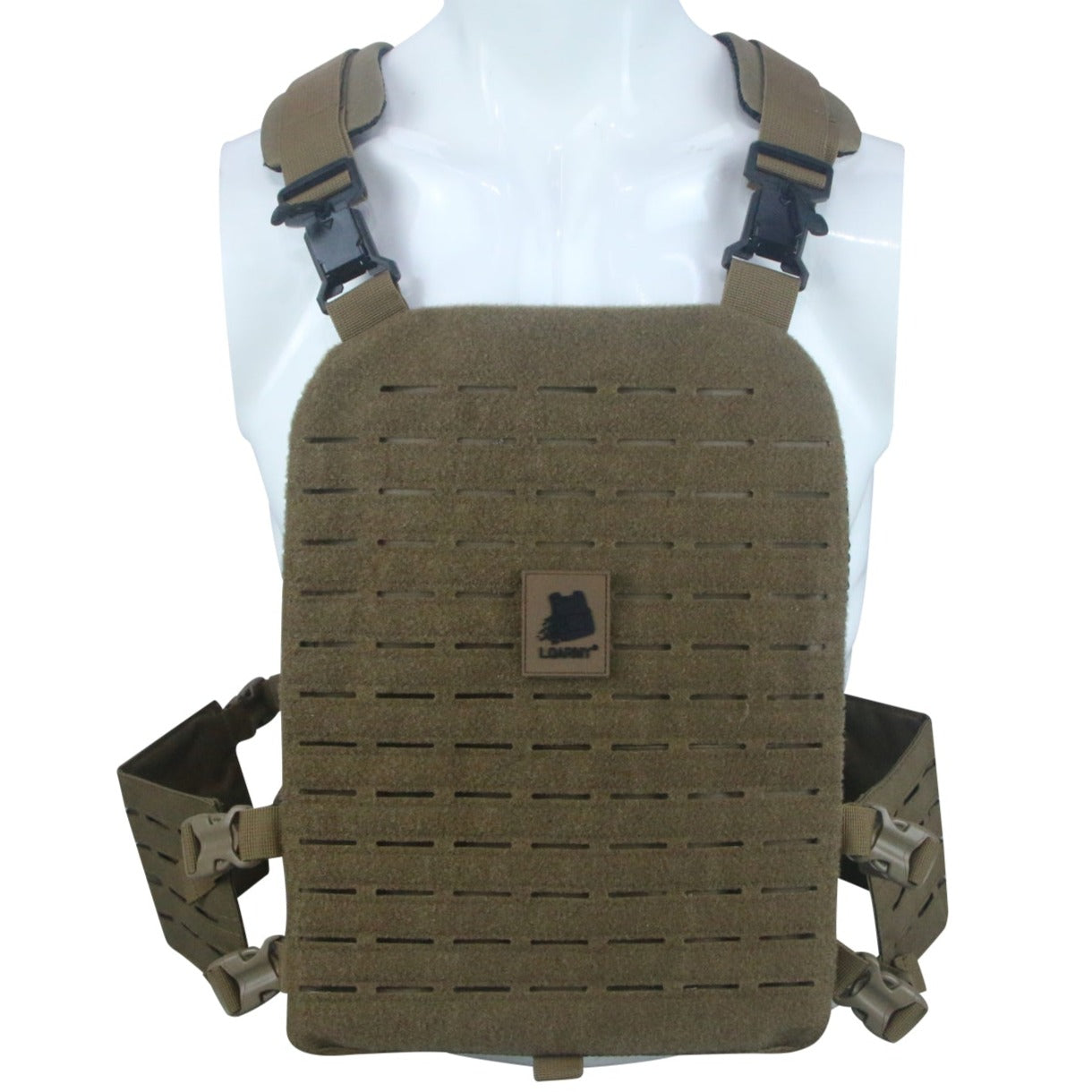 Modular Laser Cut Tactical Plate Carrier Vest | 10”x12”, Ready-to-Ship ...